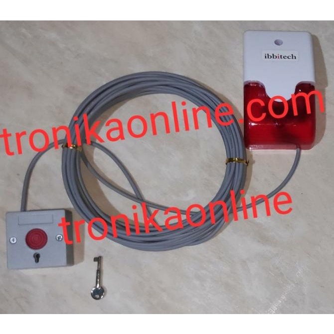 Jual Panic Button Alarm Set - tombol panik button siap pakai semi ...