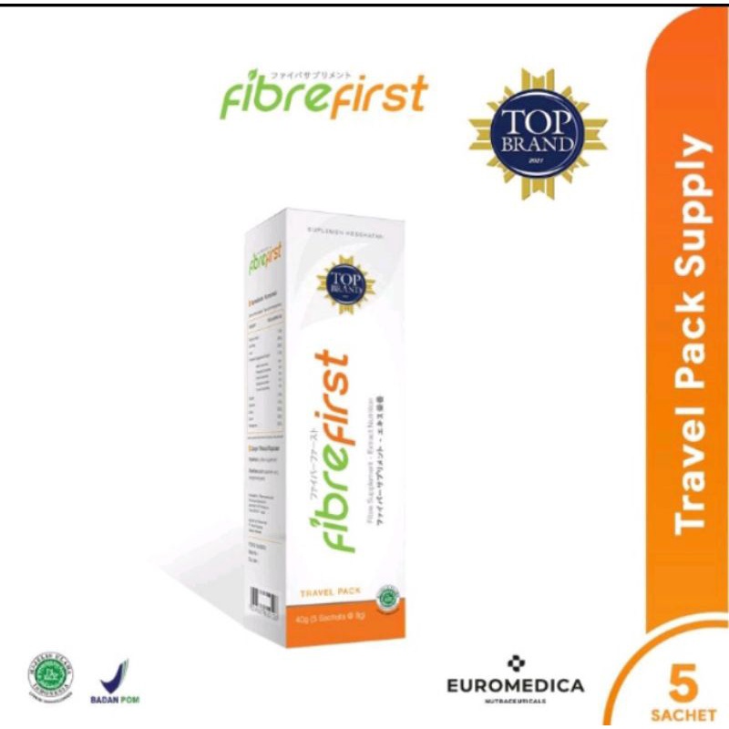 Jual FiberFirst Diet Detox Kaya Serat isi 5 Sachet / Minuman Kaya Serat Detox Pencernaan dan ...