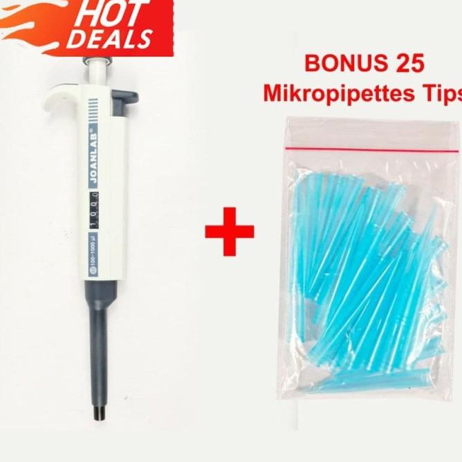 Jual Adjustable Mikropipet Mikro Pipet Micro Pipet Micropipet 100-1000 ...