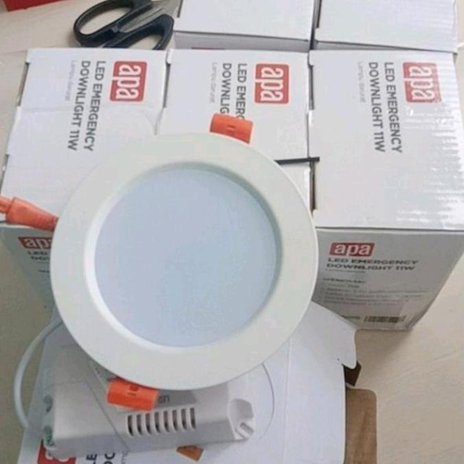 Jual APA lampu downlight led emergency 6/9/11watt lampu plafon ...