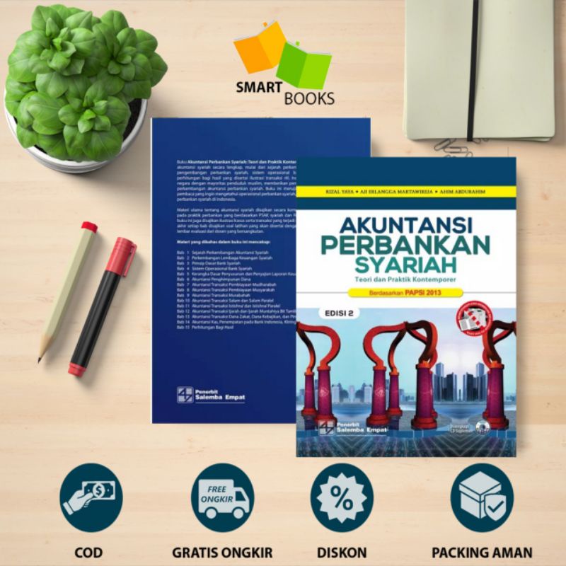 Jual Akuntansi Perbankan Syariah Edisi 2, Cetakan 2016 / Rizal Yahya | Shopee Indonesia