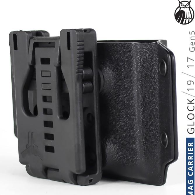 Jual Kydex Magazine Carrier G19 Gen 5 G19X G17 Gen 5 Mag Pouch Pax ...