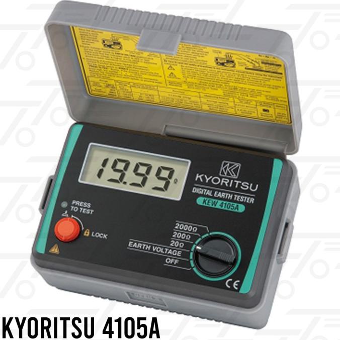 Jual Kyoritsu 4105A Earth Tester Digital / Grounding Kyoritsu 4105A ...