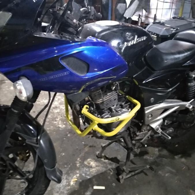 Jual crashbar engine guard pulsar 200/ug4/220 | Shopee Indonesia