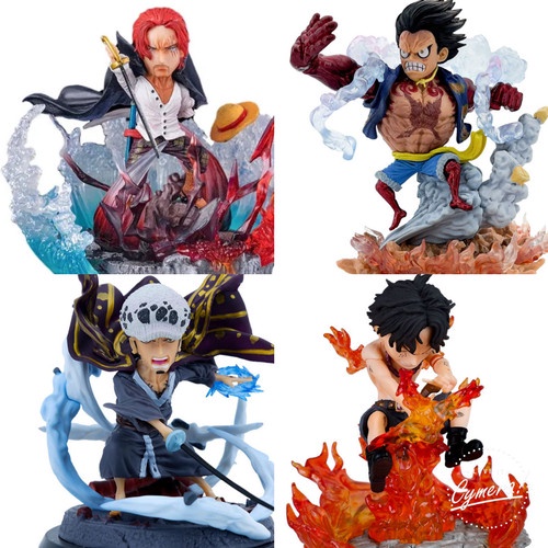 Jual One Piece Action Figure G5 Studio Luffy Shanks Law Ace H-r730 ...