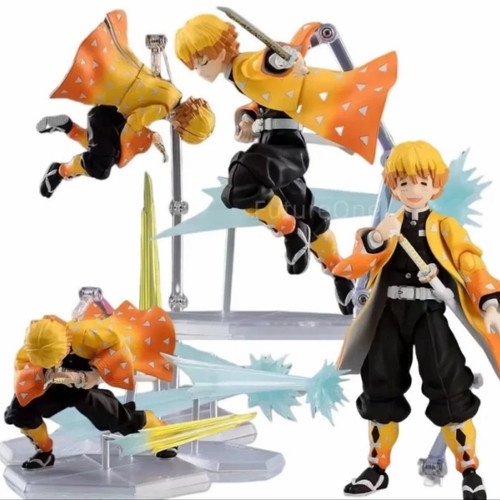 Jual ACTION FIGURE FIGMA DEMON SLAYER ZENITSU AGATSUMA DX EDITION - 1 ...