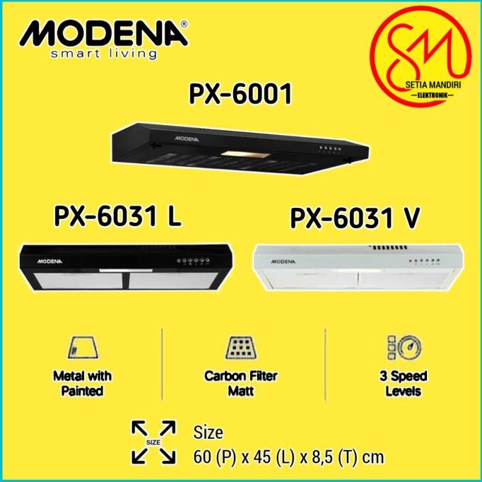 Jual COOKER HOOD MODENA PX 6001 | Shopee Indonesia