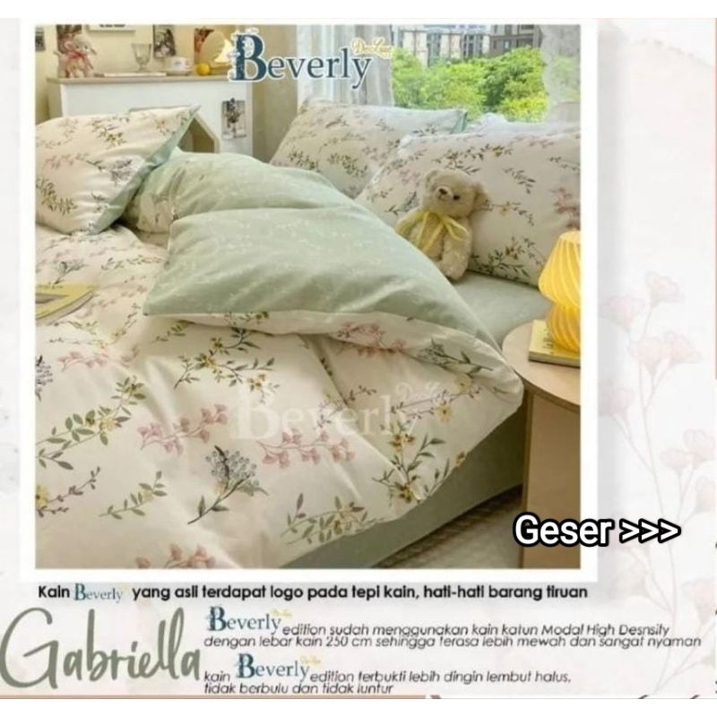 Jual Sprei Katun Lokal Motif Gabriella By Bahan Katun Beverly,Sprei ...