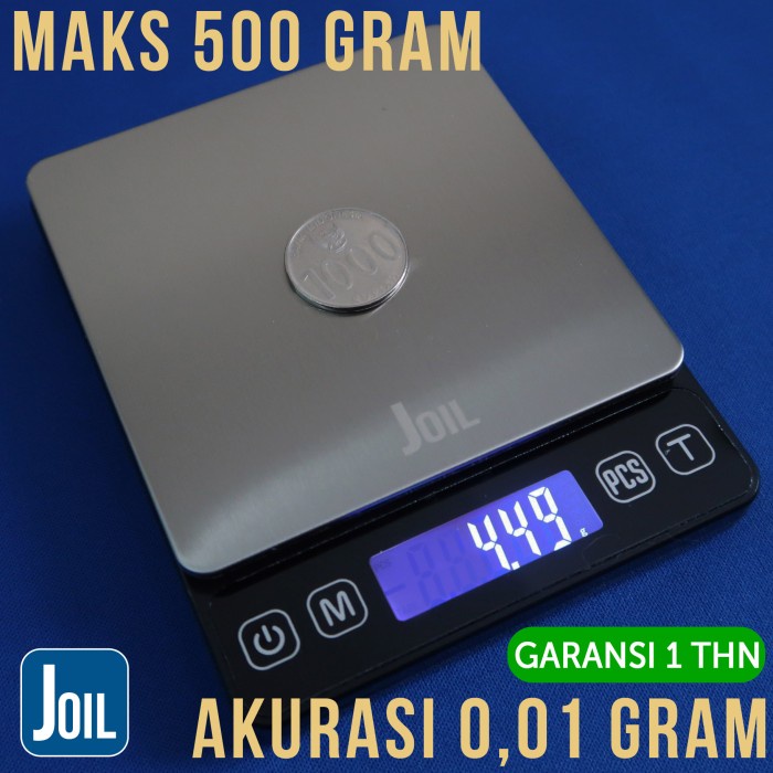 Jual TIMBANGAN DIGITAL DAPUR KUE SUPER AKURASI 0.01 GRAM MAX 500 G ORIGINAL TERBARU | Shopee ...