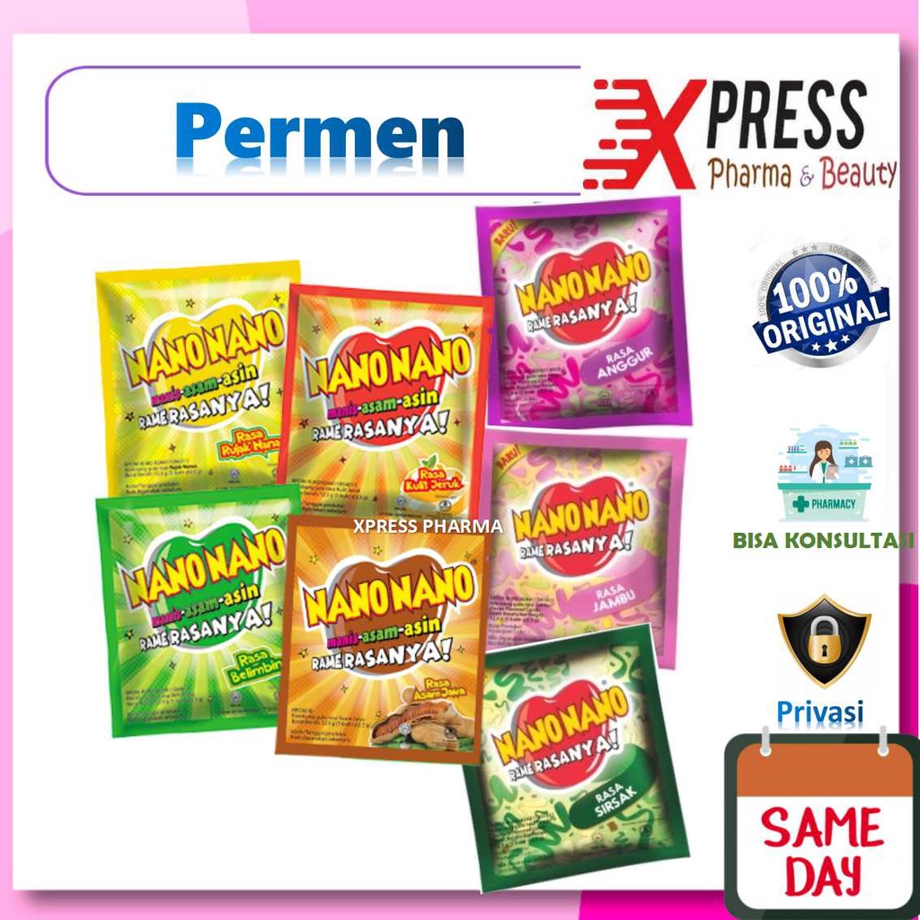 Jual ⚡XPRESS⚡ Nano Nano Permen Nanonano Kulit Jeruk Nano-nano Joy C ...