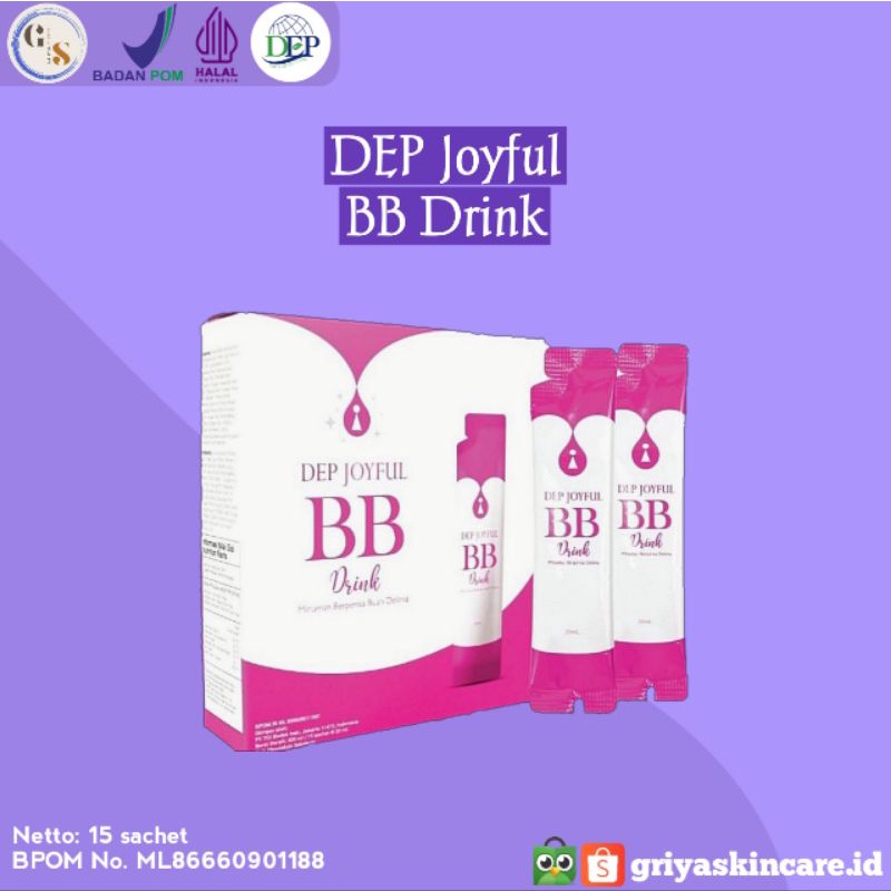 Jual DEP JOYFUL BB DRINK (per sachet/ecer) | Shopee Indonesia