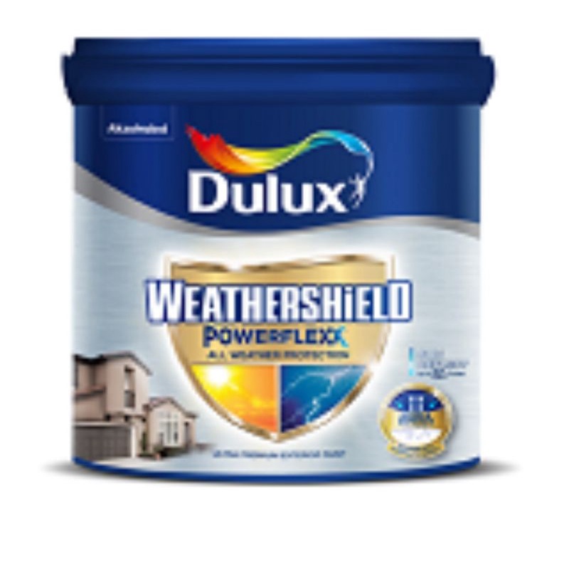 Jual Cat Tembok Dulux Weathershield Powerflexx Brilliant White 2 5