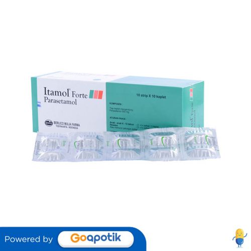 Jual ITAMOL FORTE 650 MG BOX 100 KAPLET | Shopee Indonesia