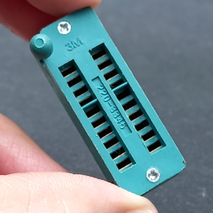 Jual KR05019 20 PIN ZIF/ FLASH SOCKET | Shopee Indonesia