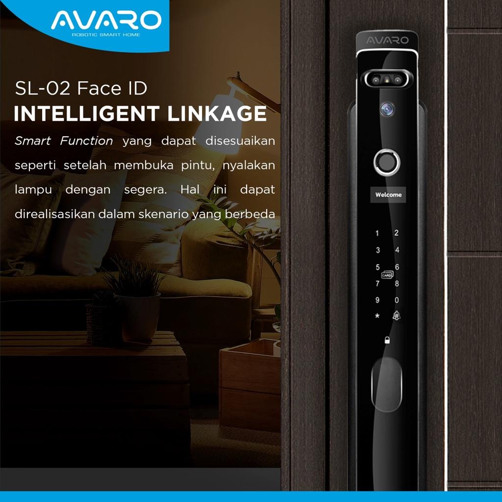 Jual AVARO SL02 Face ID Smart Door Lock Kunci Pintu Digital Smart Lock | Shopee Indonesia
