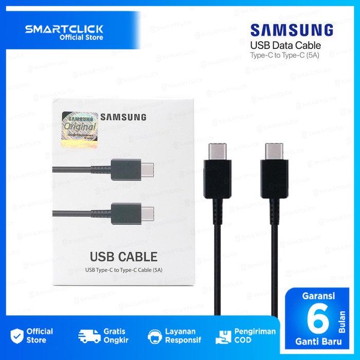 Jual Samsung Kabel Data Charging Cable USB Type C-to-C 5A New Original ...