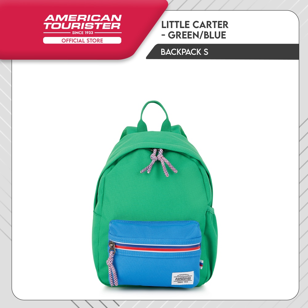 Jual American Tourister Little Carter Backpack S Antimicrobial - Green ...
