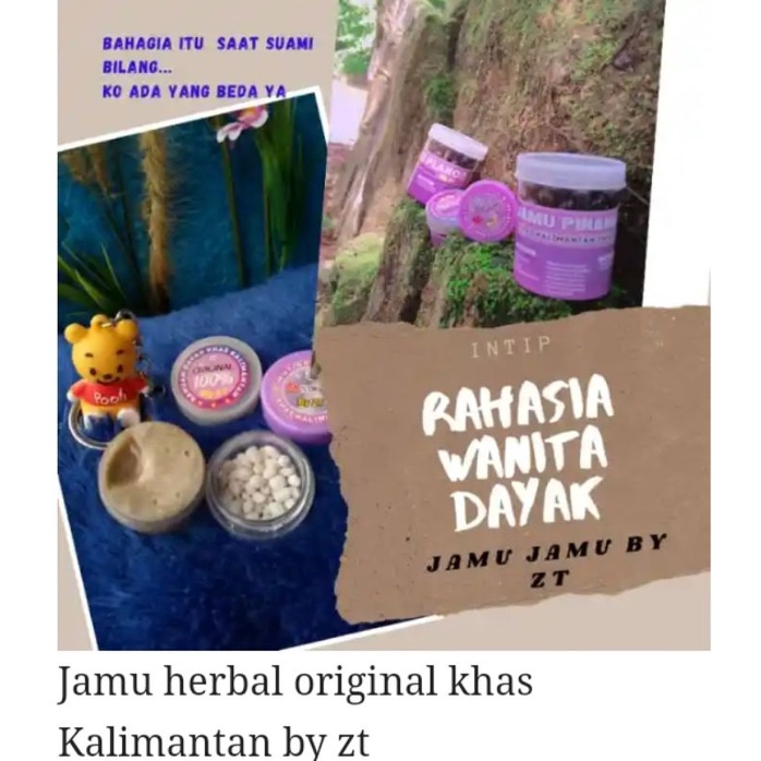 Jual RAMUAN DAYAK KHAS KALIMANTAN | RAMUAN DAYAK BY ZT | RAMUAN DAYAK ...