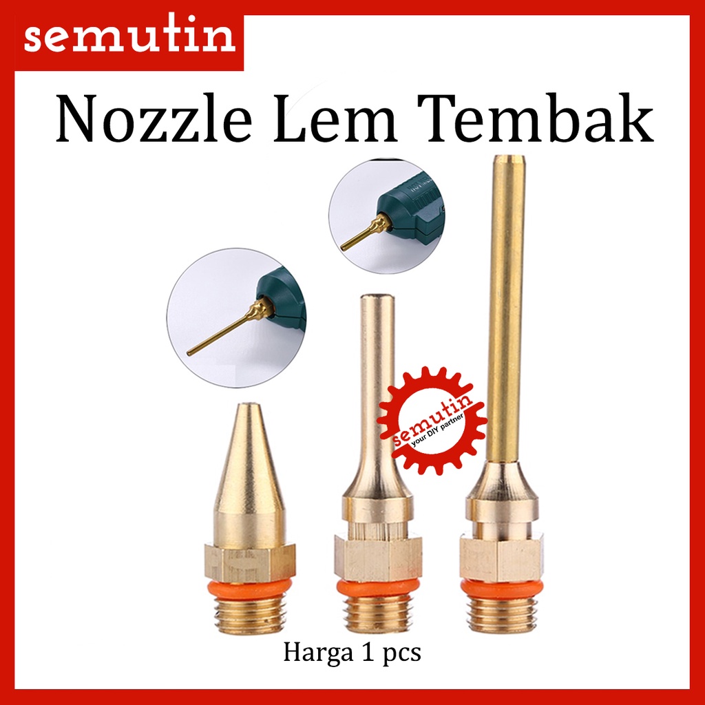 Jual Nozzle Lem Tembak Bahan Tembaga / Adapter Kepala Diameter Besar ...