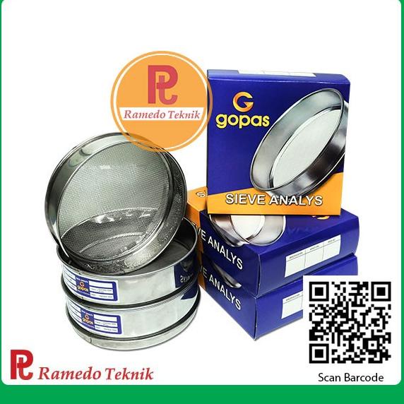 Jual Sieve Analys Test Mesh 10 - Saringan Ayakan 2.00 Micron - Saringan ...