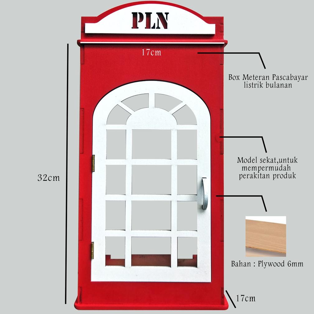 Jual Skuy Order Gratis Mini Gold HIASAN BOX PLN LISTRIK / BOX METERAN ...