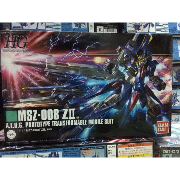 Jual HG Z2 / HGUC ZII / HG ZII / HGUC MSZ-008 ZII | Shopee Indonesia