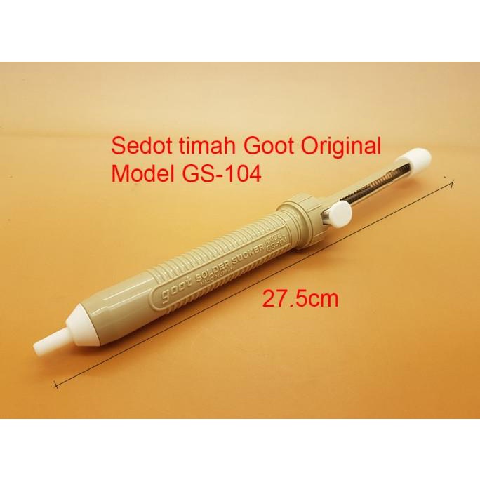 Jual Sedot Timah Goot GS-104 ( Original JAPAN ) / Desoldering Tool ...