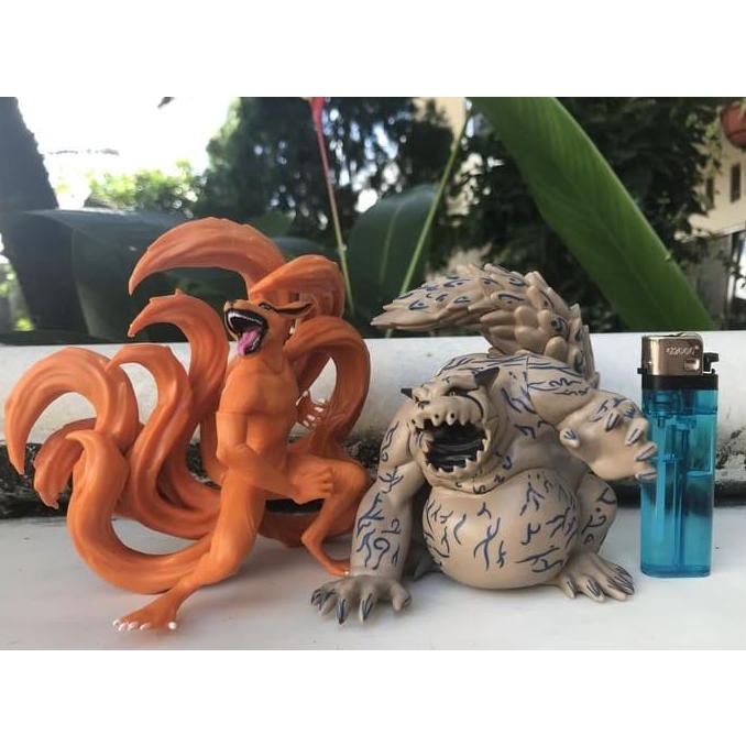 Jual Action figure naruto monster kurama gaara shukaku ichibi bijuu set ...