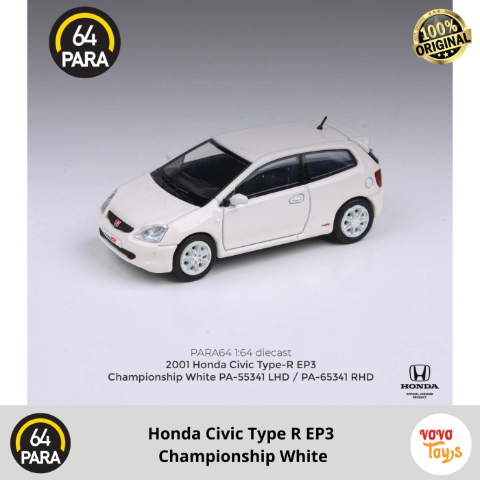 Jual Must Have!! Para64 Honda Civic Type R Ep3 Championship White ...