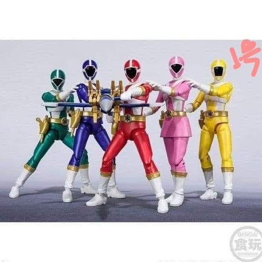 Jual Power Rangers lightspeed rescue gogo v go go five shodo megazord ...