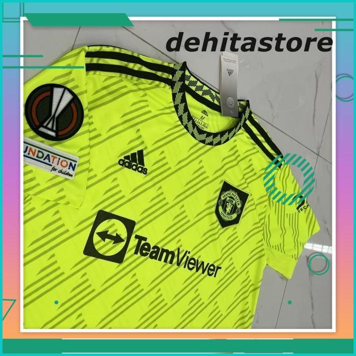 Jual JERSEY BAJU BOLA MU 3RD FULL PATCH UEL 2022/2023 EUROPA LEAG HIGHT ...