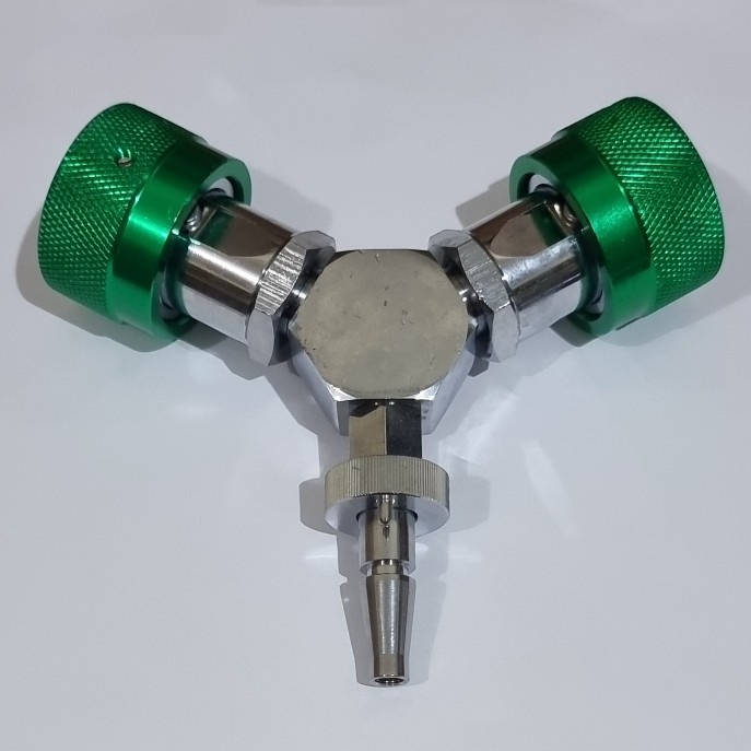 Jual Y Connector / Threeway Connector untuk Flowmeter - Konektor Y ...
