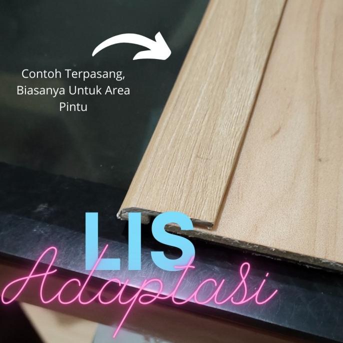 Jual Aksesoris Parket Vinyl/SPC Flooring List Adaptasi/Siku/Transisi Murah | Shopee Indonesia
