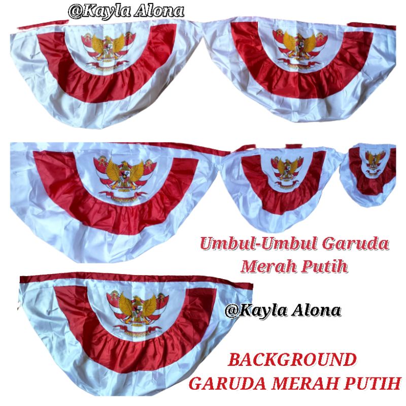 Jual BENDERA UMBUL UMBUL BACKDROP GARUDA MERAH PUTIH | RESPLANG GARUDA ...
