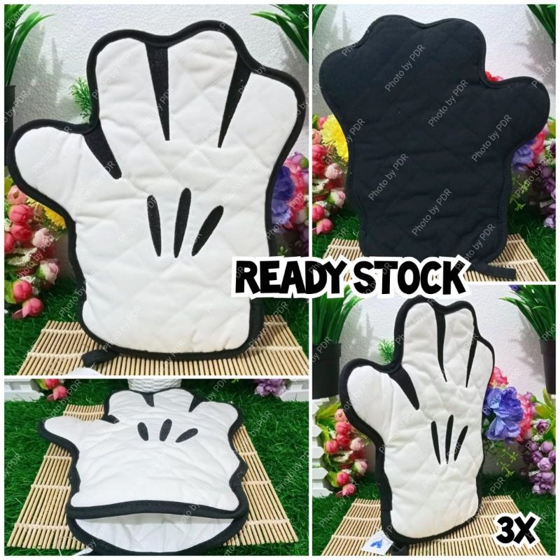 Jual Oven Mitten / Sarung Tangan Dapur Lucu Bentuk Tangan Mickey Mouse ...