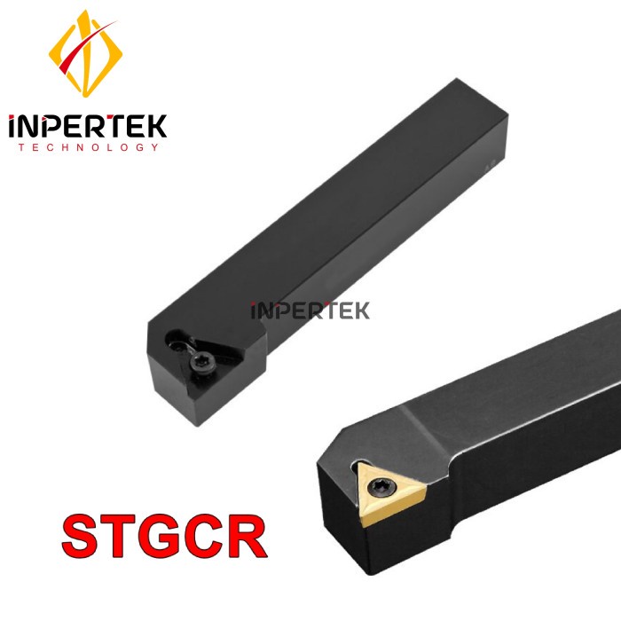 Jual STGCR 1616 16 Holder Bubut Insert TCMT 16 Pahat Gagang Kanan Luar ...