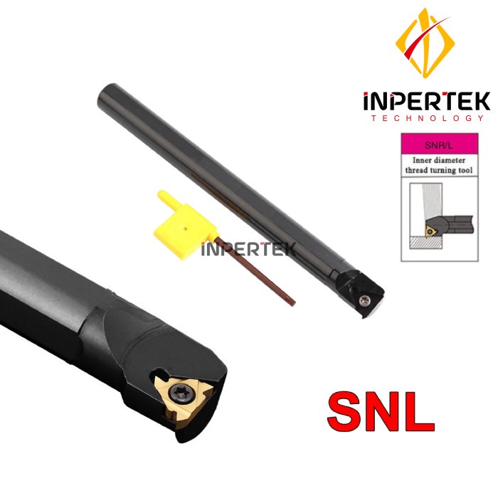 Jual SNL0020 22 Holder Bubut Insert 22ER Pahat Ulir SNL 20 Boring kiri ...