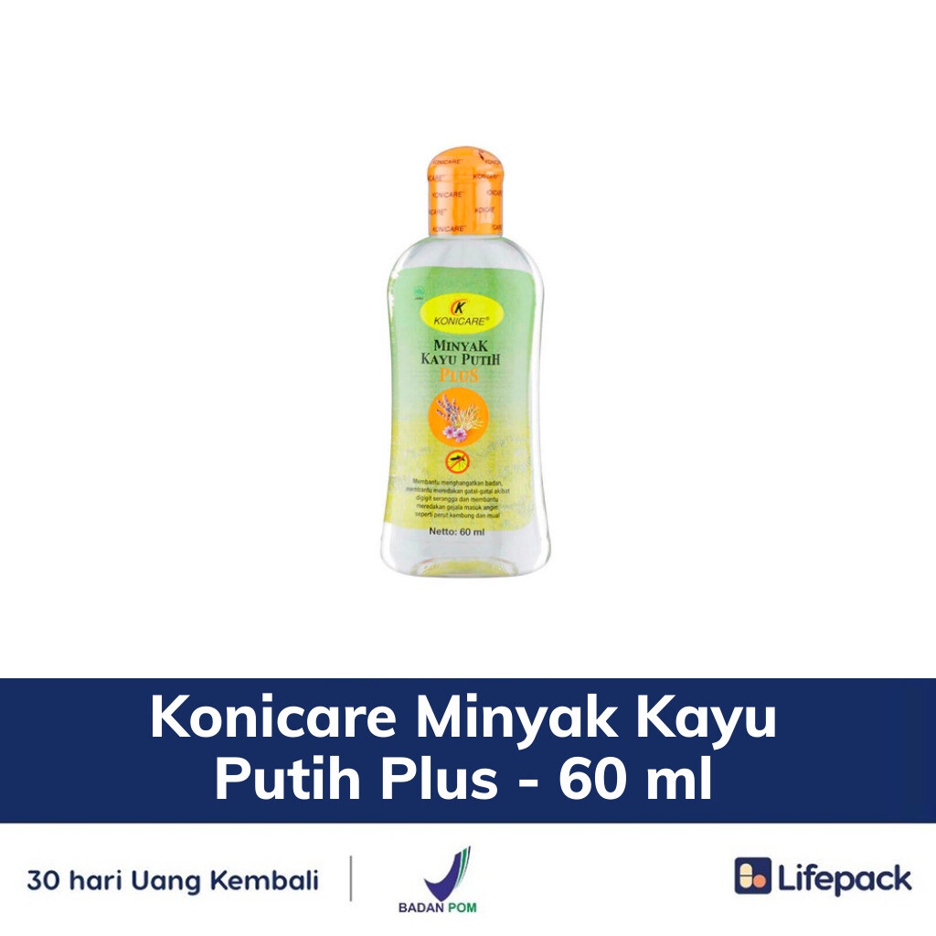 Jual Konicare Minyak Kayu Putih Plus - 60 ml - LIFEPACK | Shopee Indonesia