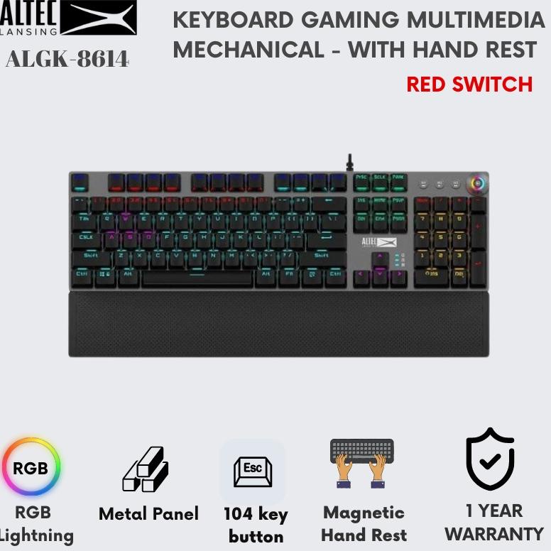 Jual Altec Lansing Algk-8614 Keyboard Gaming - Multimedia Gaming ...