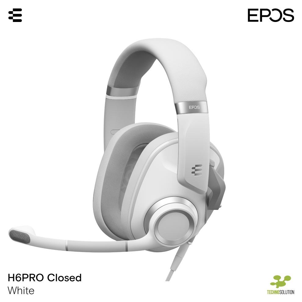 Jual Epos H6 Pro Closed White - Closed Acoustic Gaming Headset | Shopee Indonesia