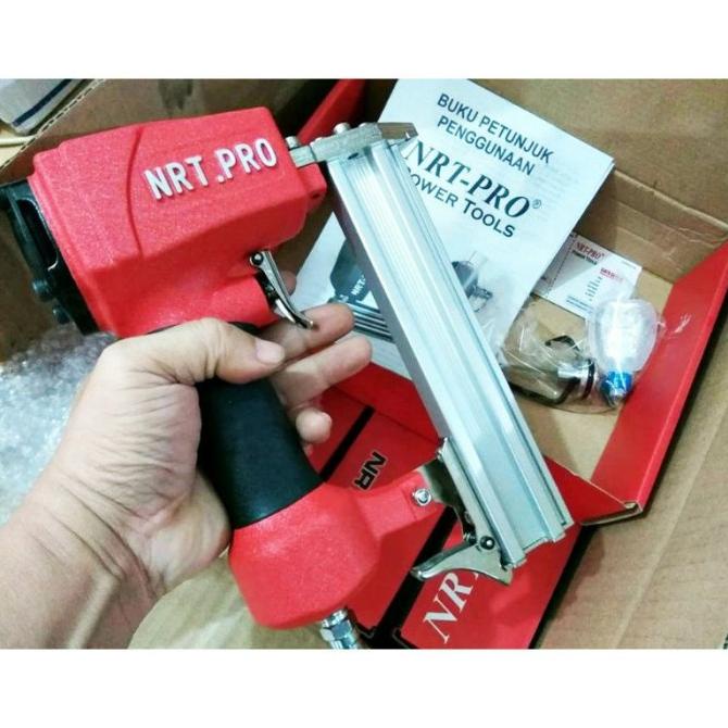 Jual Mesin Paku Tembak Nrt Pro F30 / Air Nailer Gun Nrt / Nail Gun Bread | Shopee Indonesia