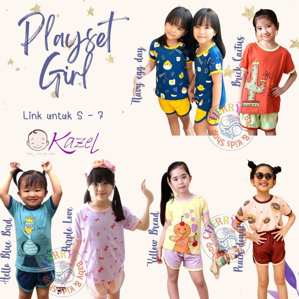 Jual Kazel x Zebe Playset Girl Motif S - 9 part 1 CBKS | Shopee Indonesia