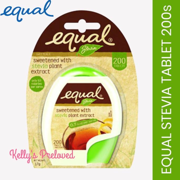 Jual EQUAL STEVIA TABLET | SWEETENER ZERO CALORIE | PEMANIS PENGGANTI ...