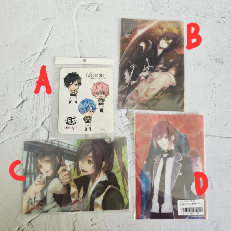 Jual official merch bromide mix diabolik lovers b project dkk | Shopee ...