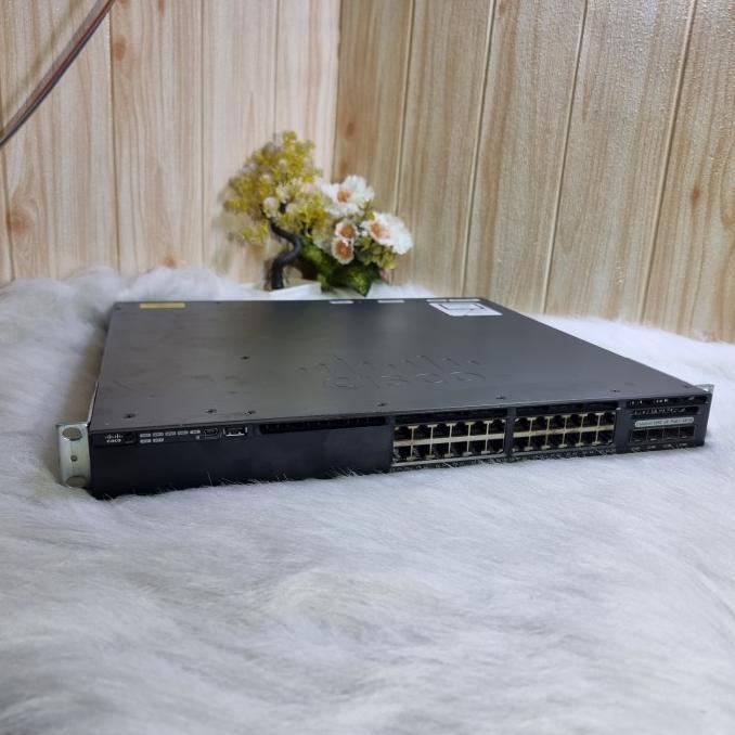 Jual Cisco Catalyst 3650 WS-C3650-24PS-E 24 Port Gigabit PoE+ Switch ...