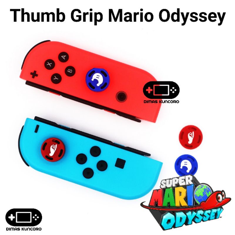 Jual Thumb Grip Mario Odyssey Nintendo Switch Joy Con Joycon Controller ...