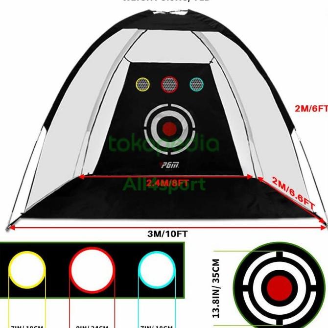 Jual jaring latihan golf practice net 3 meter ORIGINAL | Shopee Indonesia