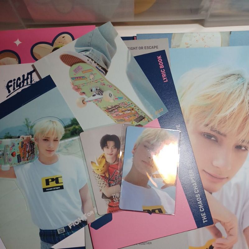 Jual ALBUM TXT FIGHT OR ESCAPE UNSEALED YEONJUN HUENINGKAI MURAH PC ...