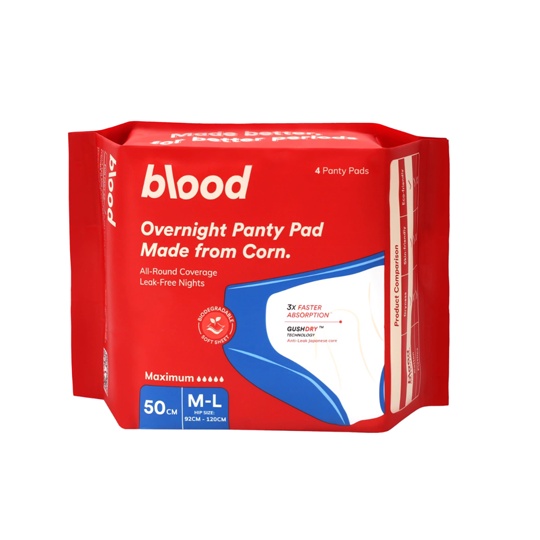 Jual Blood Panty Pad Overnight Corn 50Cm Ml | Shopee Indonesia