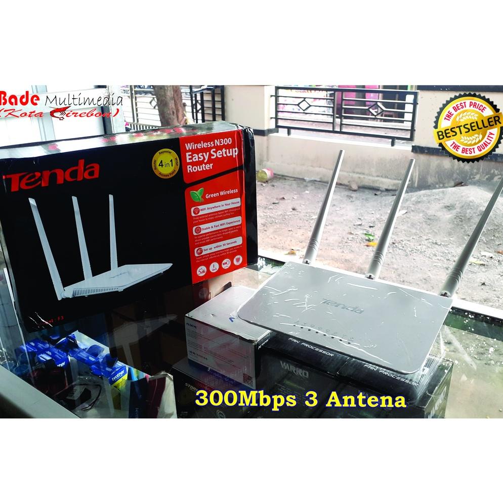 Jual Tenda F3 Wireless Router Extender Access Point Wifi Repeater